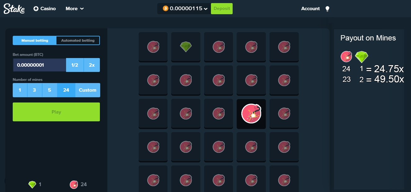 A list payout on Mines games - Suggestions & Feedback - Stake Forum