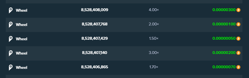 🏆 [0.1 BTC] Wheel of Fortune|Wheel Challenge - Page 6 - Past Events ...