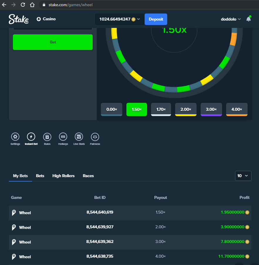 🏆 [0.1 BTC] Wheel of Fortune|Wheel Challenge - Page 9 - Past Events ...