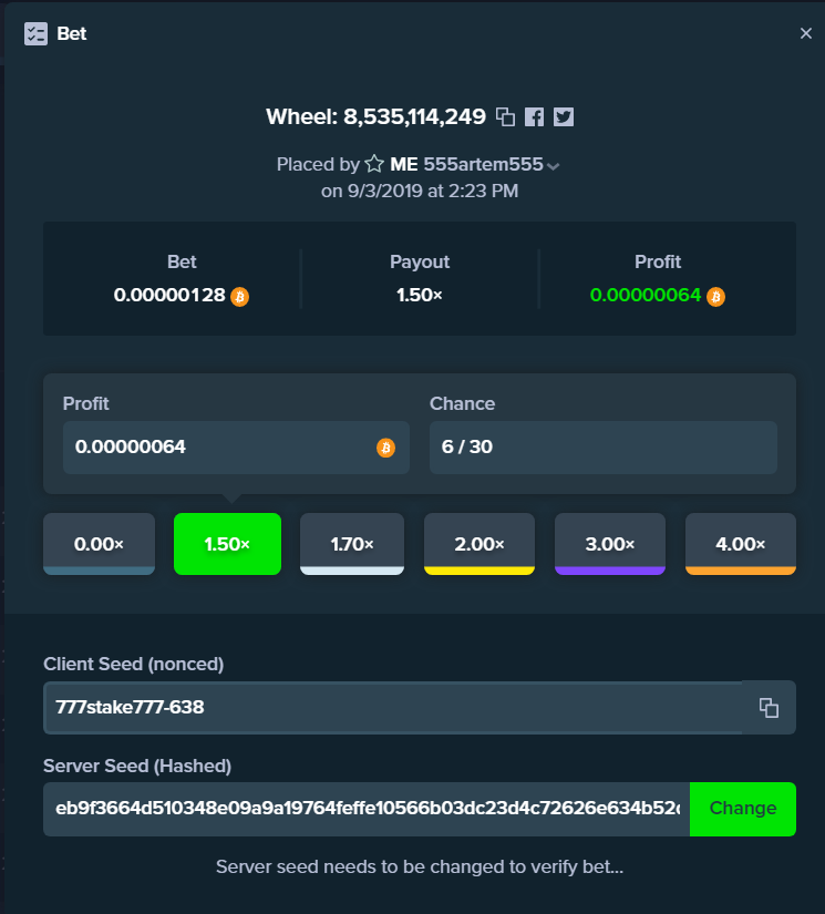 🏆 [0.1 BTC] Wheel of Fortune|Wheel Challenge - Page 7 - Past Events ...
