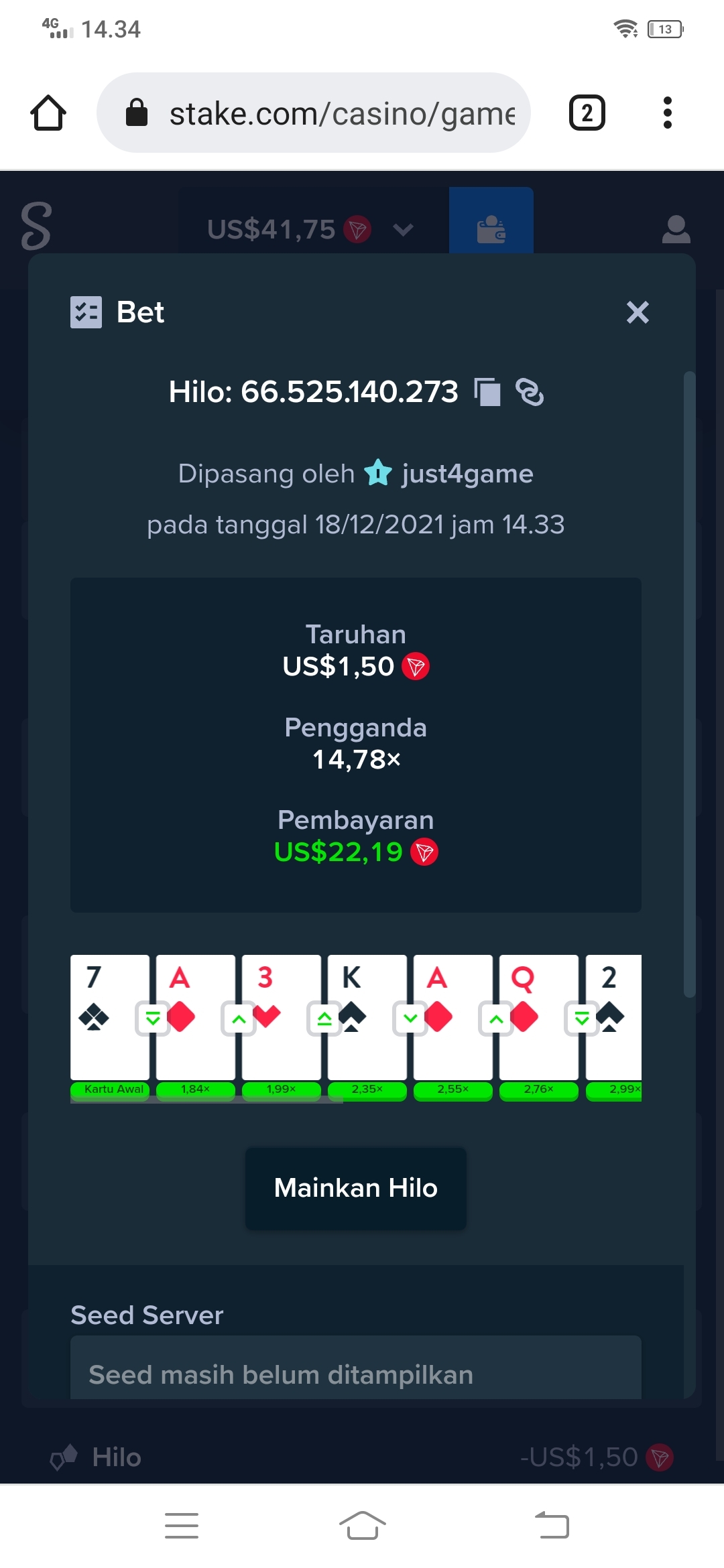 🥇 [Over $8,000] Lucky Seven 🍀 - Page 14 - Past Events - Stake Forum